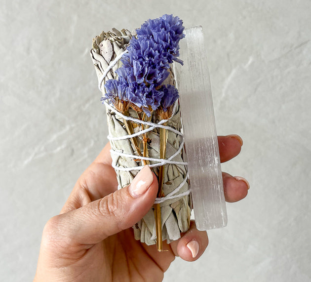 Cleansing Rituals – Opal and Sage